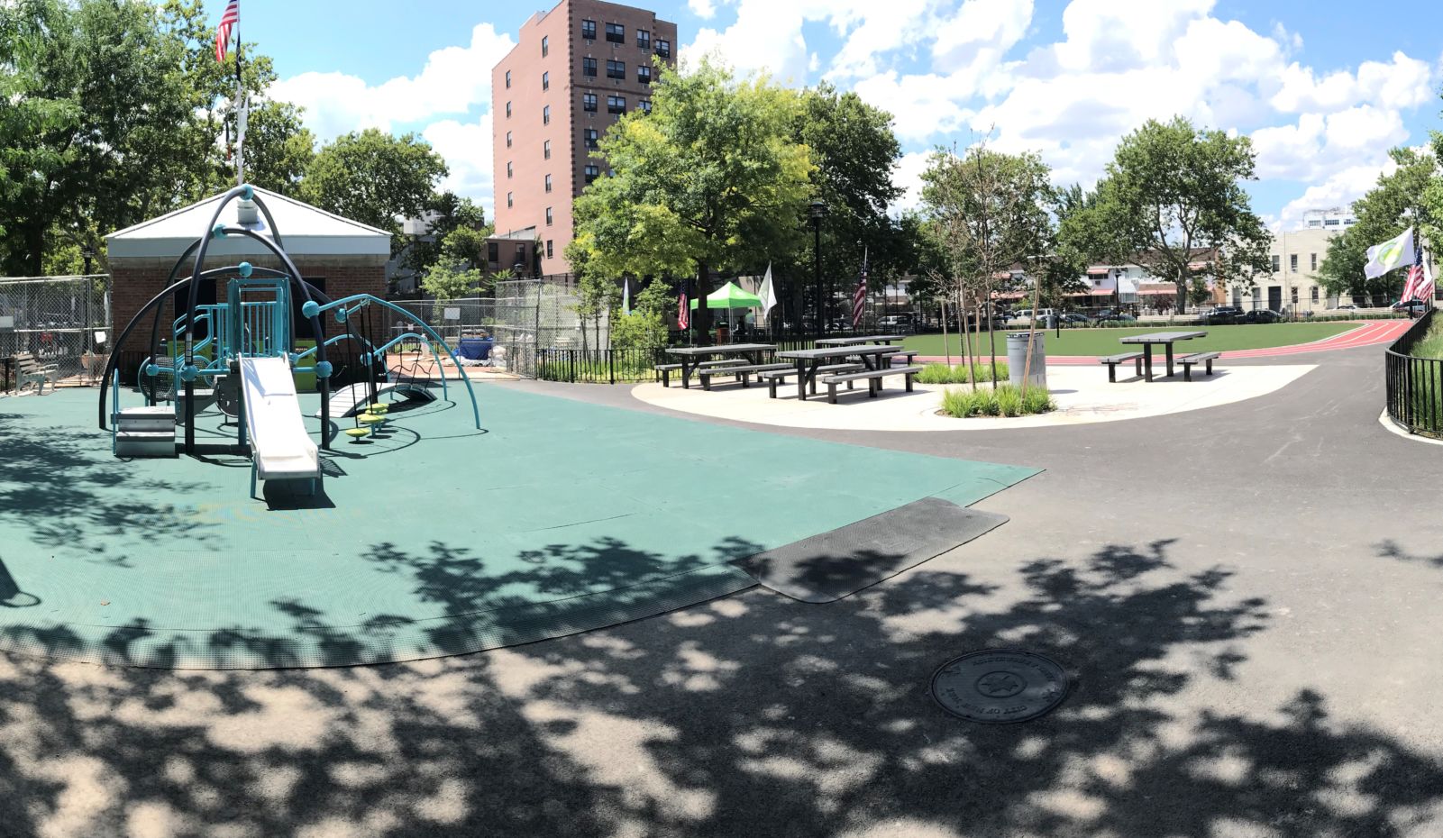 Stockton Playground Ribbon Cutting - McLaren Engineering Group