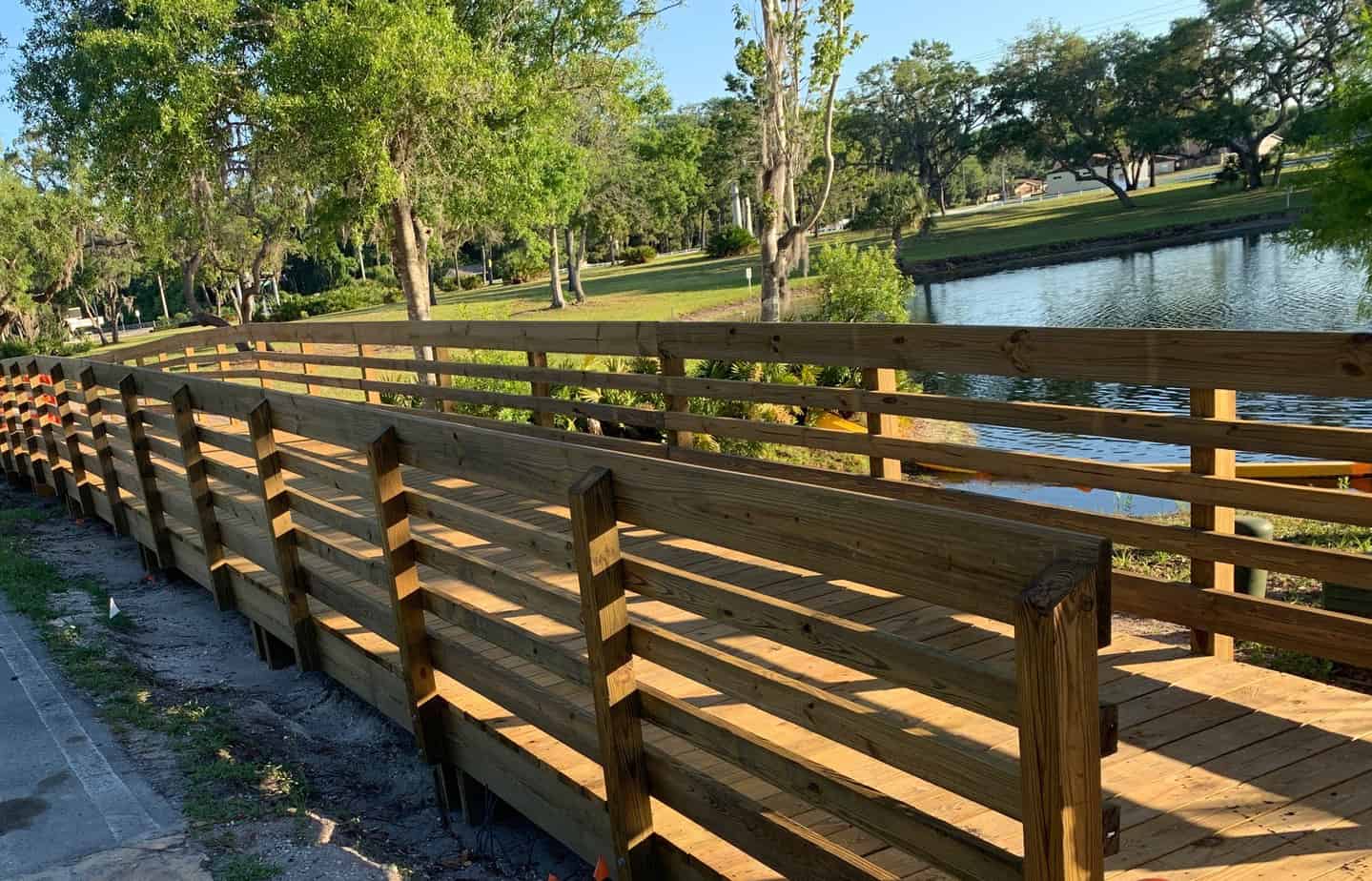 Timber Pedestrian Bridges for Health and Wellness Trail - McLaren ...